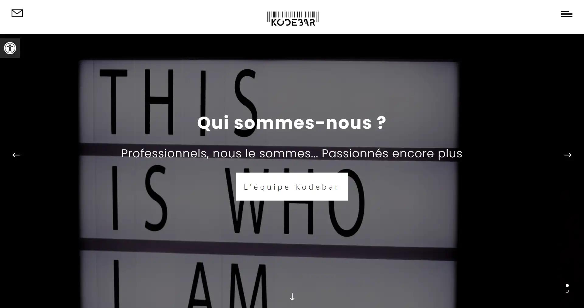 Kodebar | Artdim - Agence web